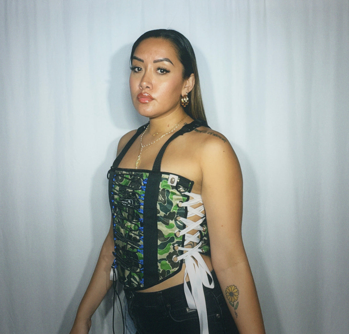 BAPE Utility Corset Up-Cycle | Spicy Mujer